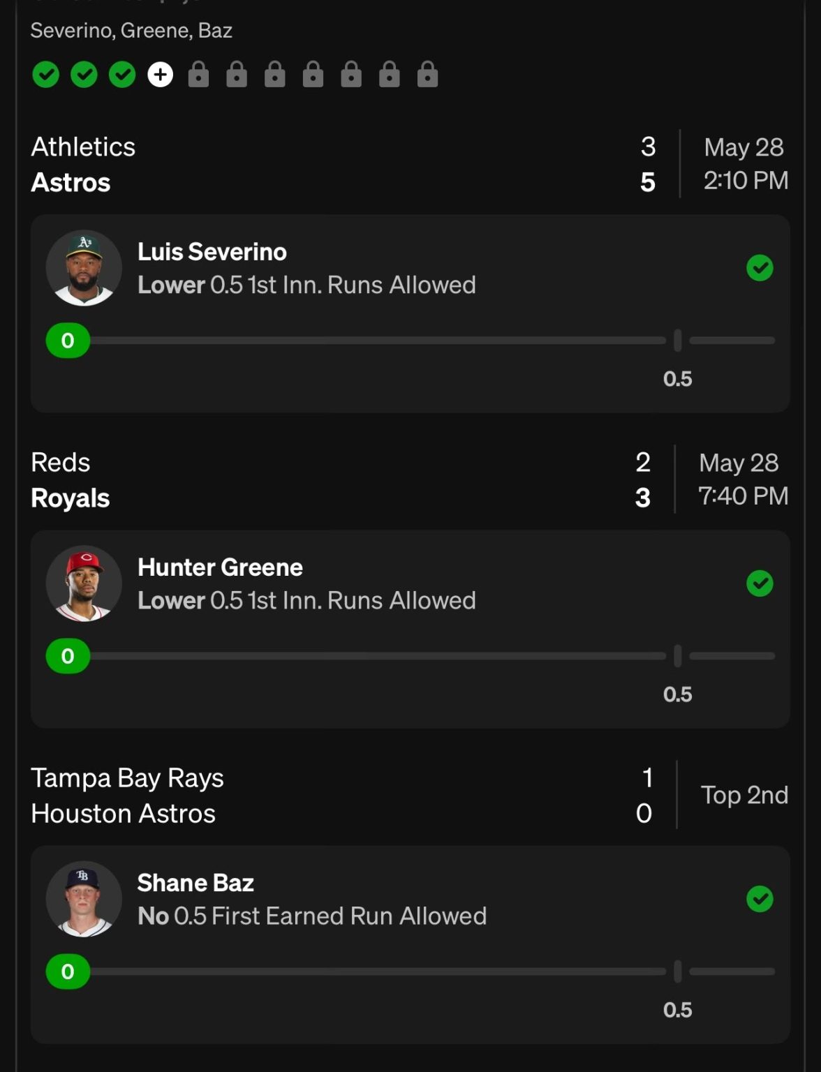 Recap of May 29, 2025 – NRFI-Central.com